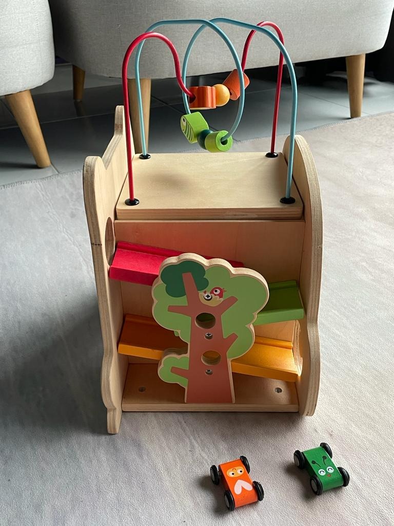 5-in-1 Wooden Baby / Kid Activity Cube / Play Cube, Babies & Kids ...