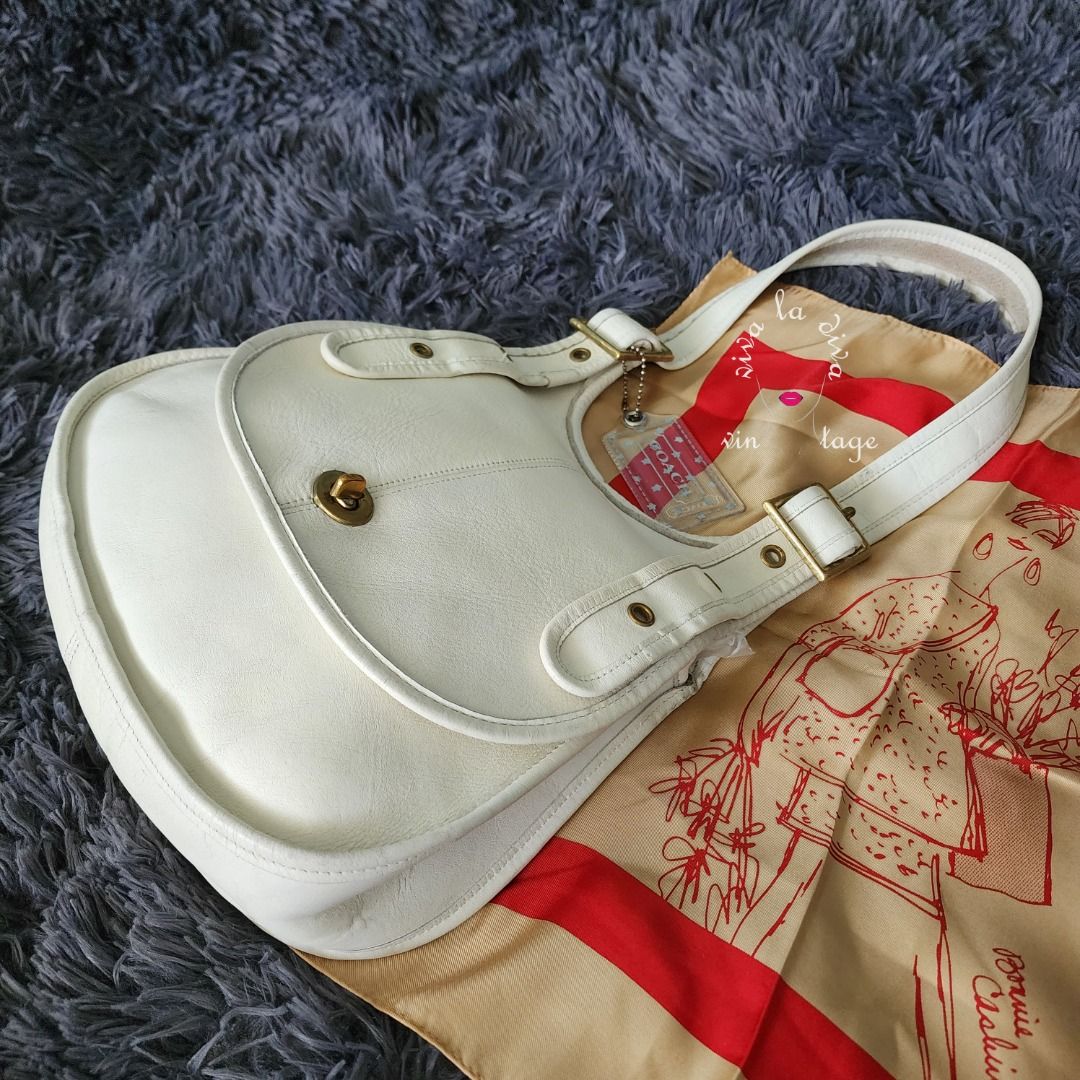 60s 70s Beautiful Vintage COACH Bonnie Cashin Pre Creed CRESCENT Saddle ...