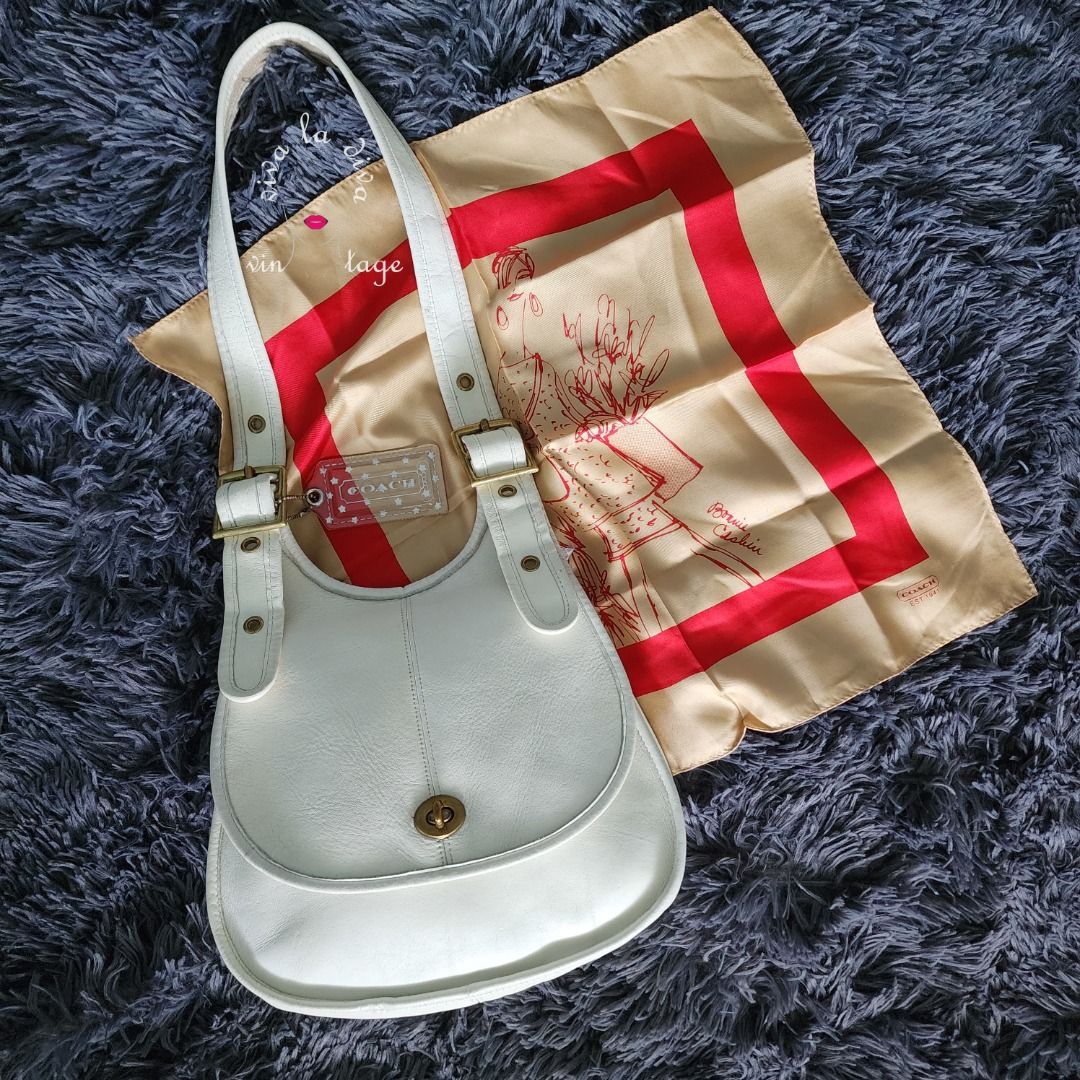 60s 70s Beautiful Vintage COACH Bonnie Cashin Pre Creed CRESCENT Saddle ...