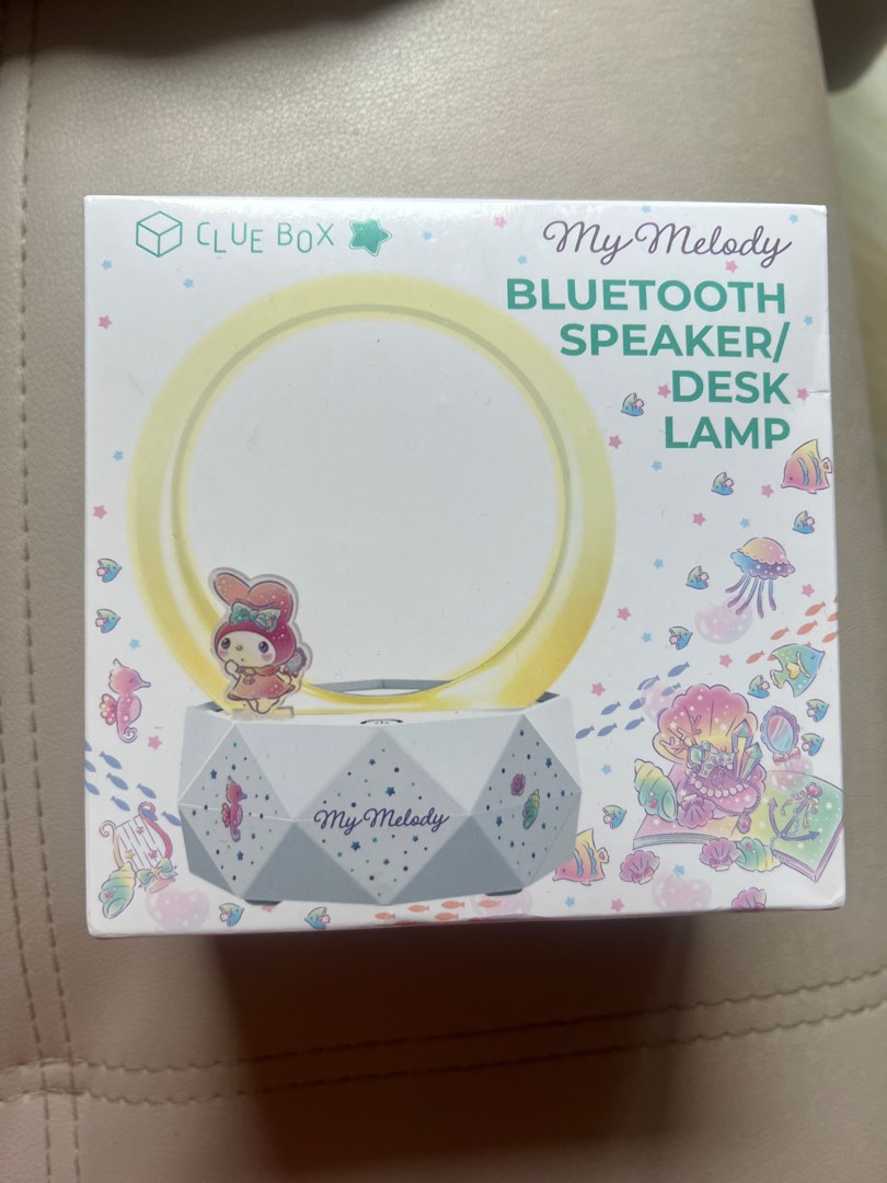 二合一藍牙音箱坐枱燈 My Melody, 音響器材, Soundbar、揚聲器、藍牙喇叭、耳擴 - Carousell