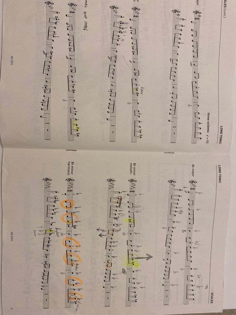 Abrsm Grade 6 Violin Scales And Arpeggios Hobbies And Toys Music