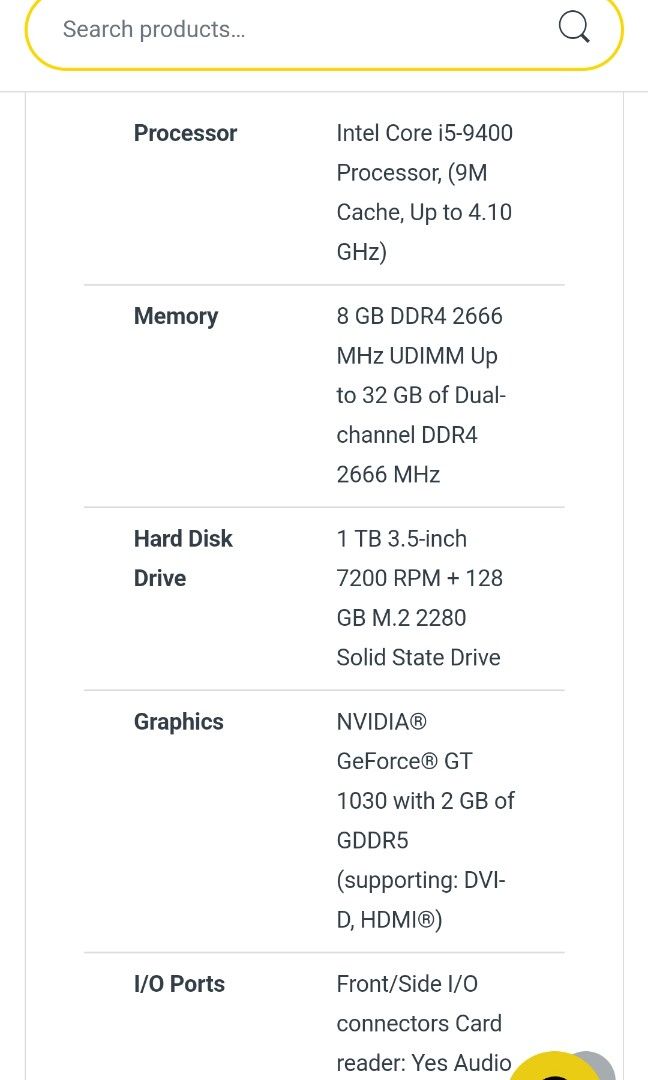 Acer TC-860 9th Gen Intel Core-I5 Desktop, Computers & Tech, Desktops ...