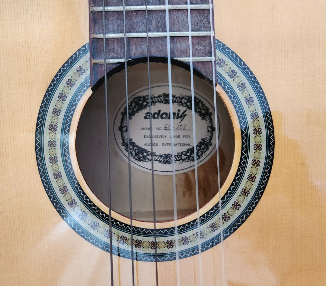 Classical Guitar Adonis GC 202, Hobbies & Toys, Music & Media, Musical ...
