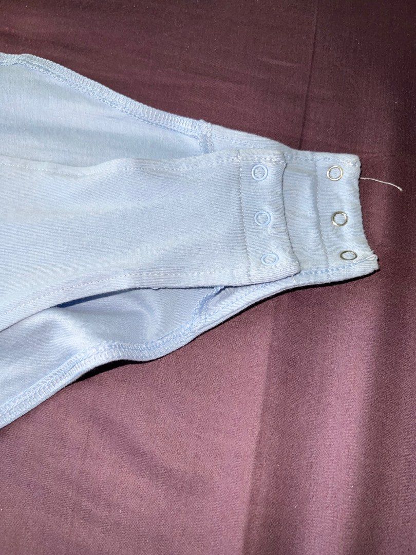 Adidas Periwinkle Body Suit, Women's Fashion, Tops, Longsleeves on ...