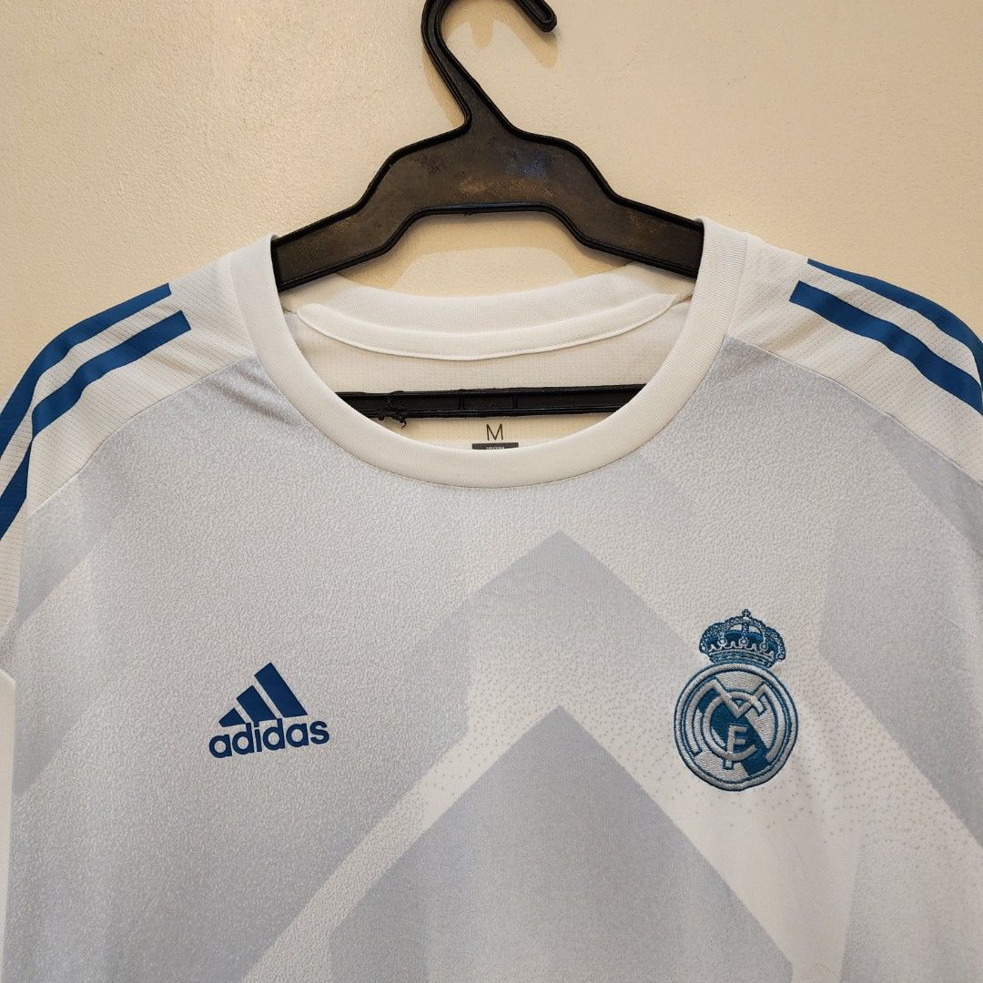 Adidas Real Madrid CF Jersey Shirt, Men's Fashion, Activewear on Carousell