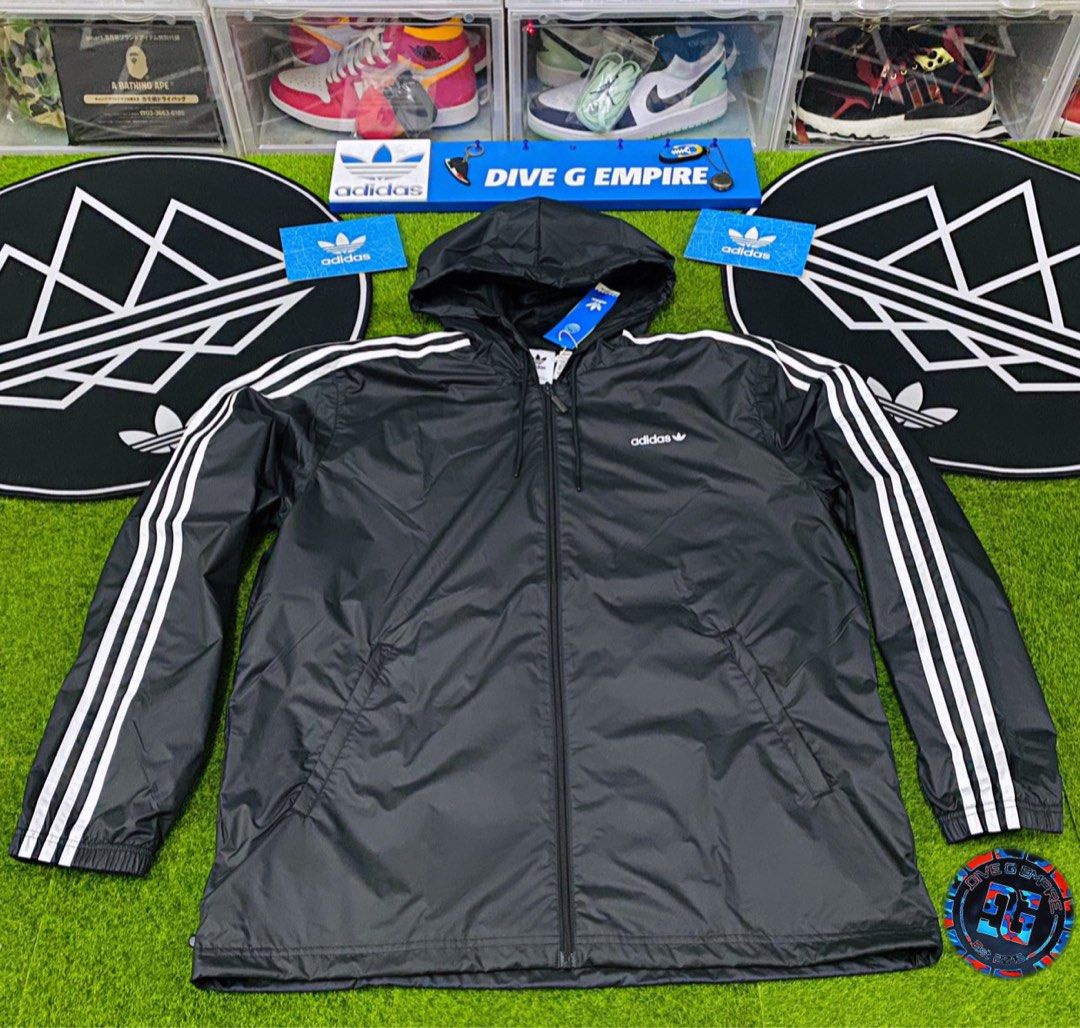 ADIDAS TREFOIL COMMON MEMORY 50YEARS 3-STRIPE HOODED JACKET, Men's ...