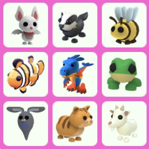 ADOPT ME ULTRA RARE BUNDLE OF 4, Video Gaming, Gaming Accessories, In ...