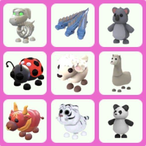 ADOPT ME ULTRA RARE BUNDLE OF 4, Video Gaming, Gaming Accessories, In ...