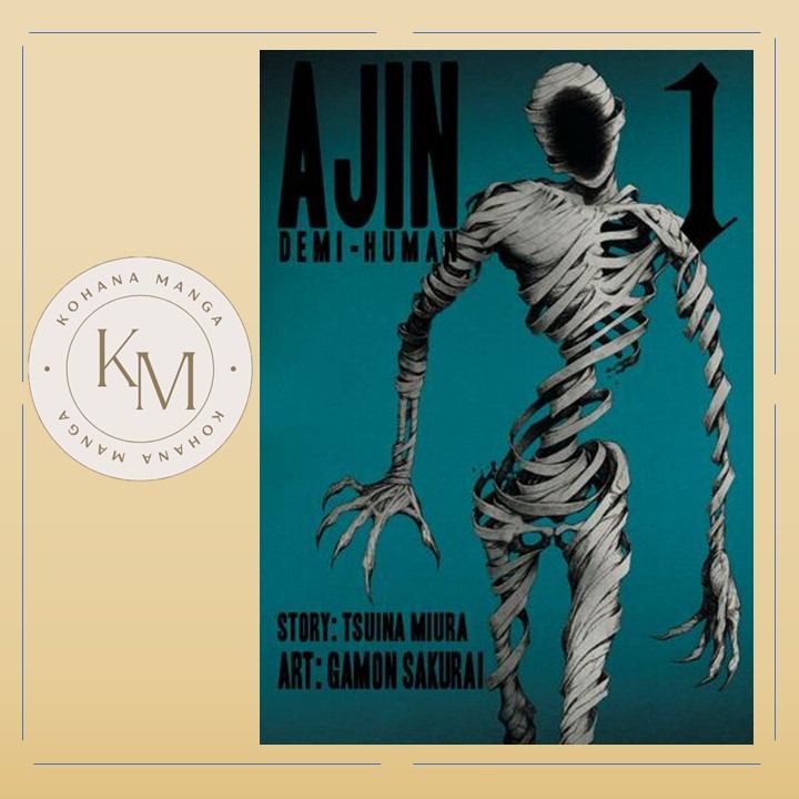 Ajin Manga (English) Vol 1, Hobbies & Toys, Books & Magazines, Comics & Manga on Carousell