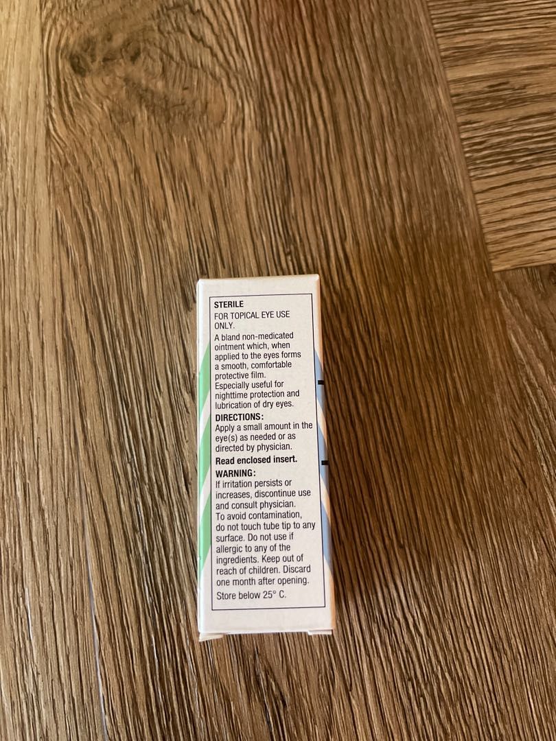 Alcon - Duratears ( sterile ocular lubricant ointment) 3.5g - BNIB ...