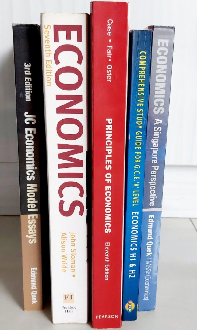 A-Level Economics textbooks on Carousell