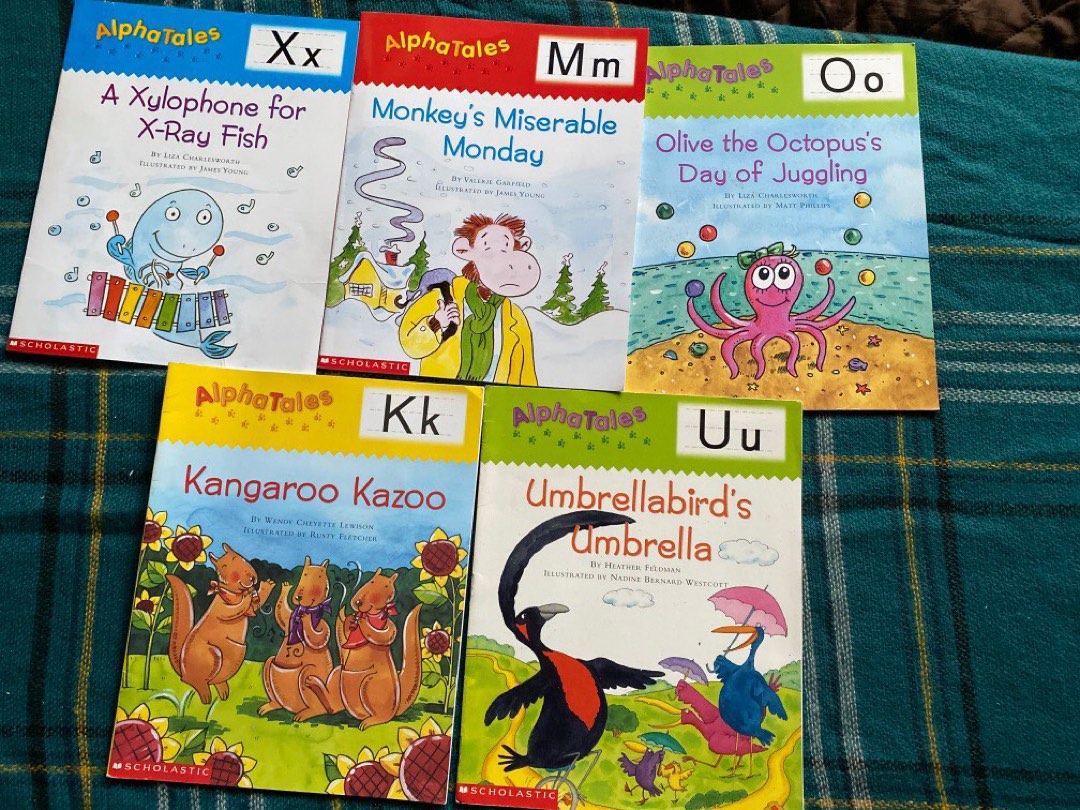 Alpha Tales (5 books), Hobbies & Toys, Books & Magazines, Children's ...