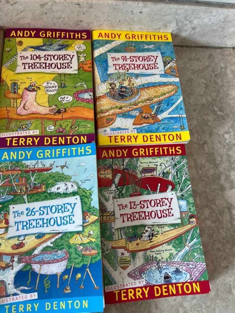 Andy Griffiths & Terry Denton - The Story Treehouse + A Faraway Tree ...