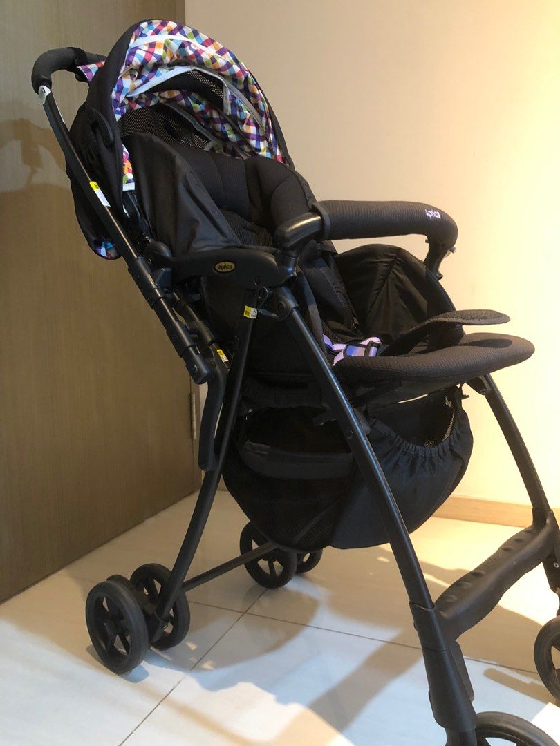 Aprica Karoon Plus light weight stroller, Babies & Kids, Going Out ...