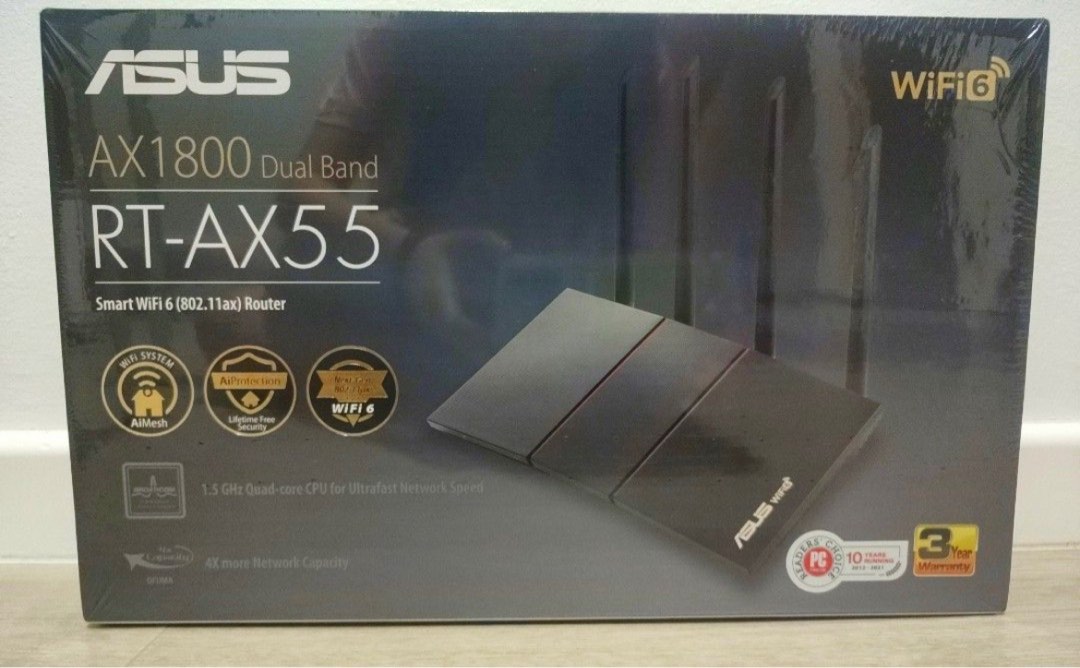ASUS AX-55 router, Computers & Tech, Parts & Accessories, Networking on ...