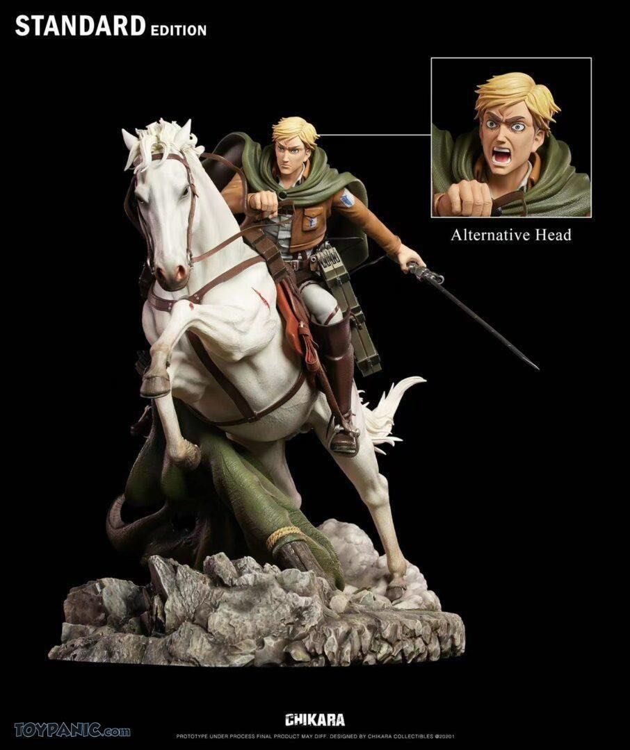 Attack on Titan - LC studio Levi ackerman / chikara erwin smith 1/6 gk ...