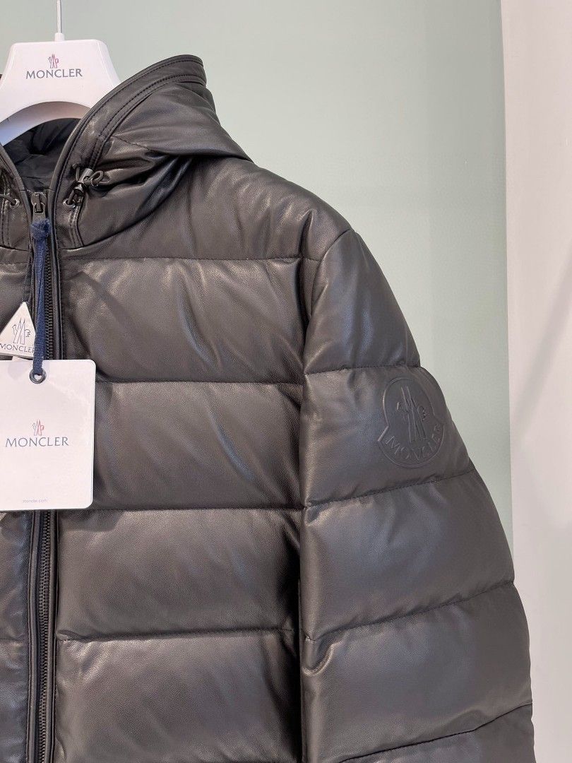 Authentic Moncler Gebroulaz Black Label Sheepskin Down Jacket, Men's ...