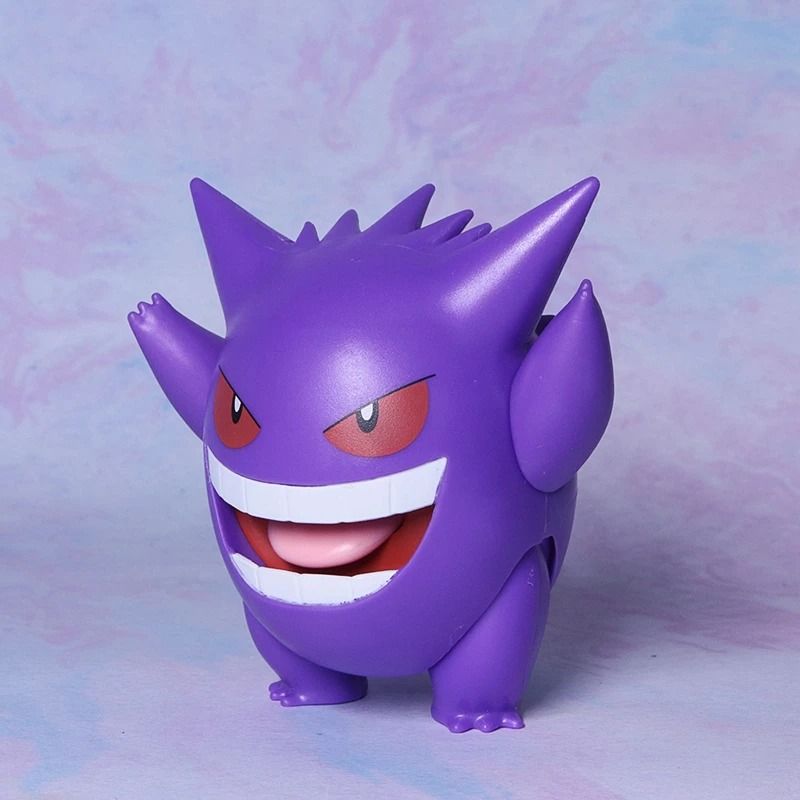Authentic Takara Tomy Large Gengar Tongue Out Ornament Model Hand-made ...