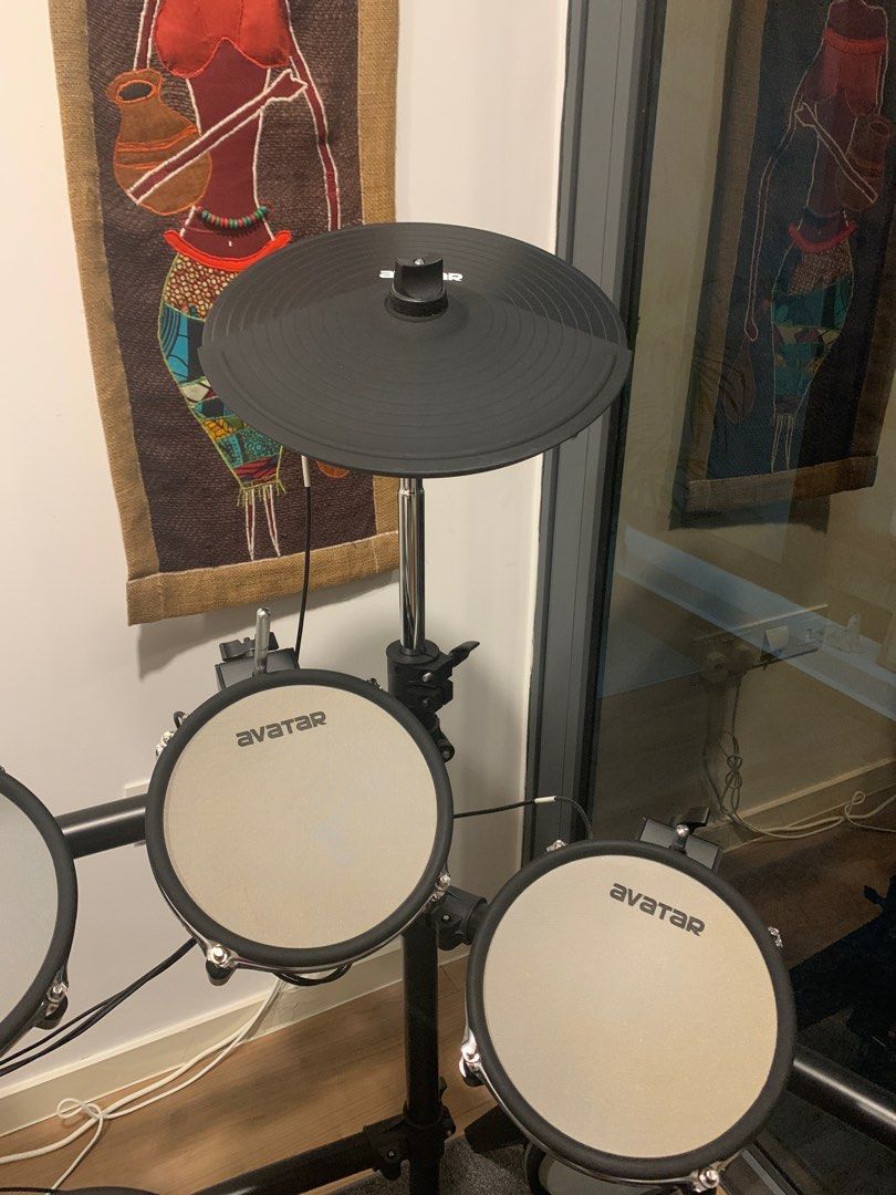 Avatar Digital drum kit and stool, Hobbies & Toys, Music & Media ...