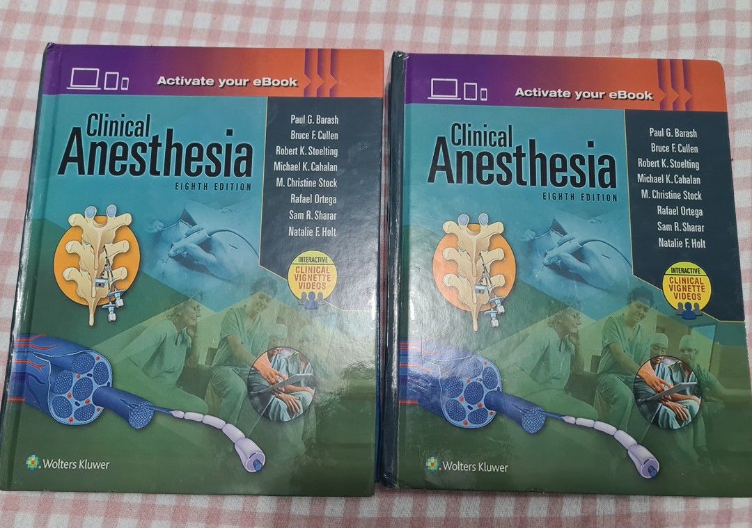 Barash Clinical Anesthesia 8th edition, Hobbies & Toys, Books ...