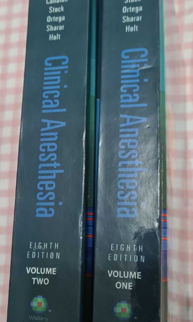 Barash Clinical Anesthesia 8th edition, Hobbies & Toys, Books & Magazines, Textbooks on Carousell