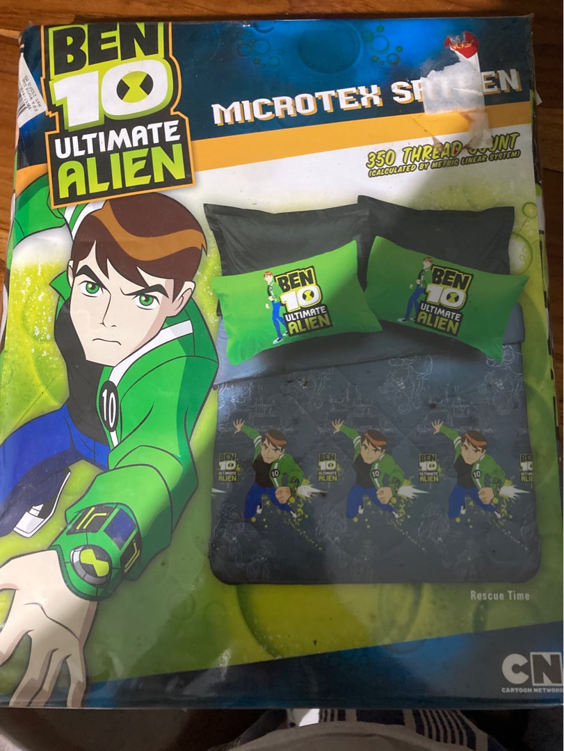 ben 10 bedding set