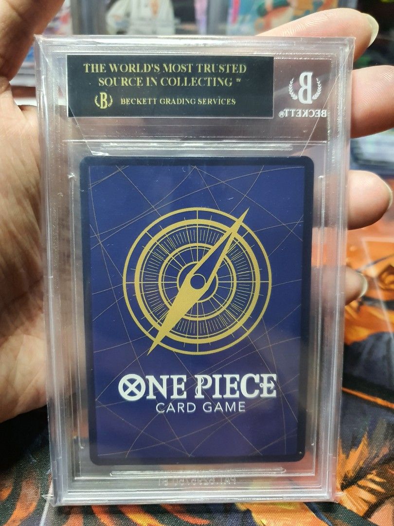 One piece Bgs 10 pristine Nami AA op-01, Hobbies & Toys, Memorabilia ...