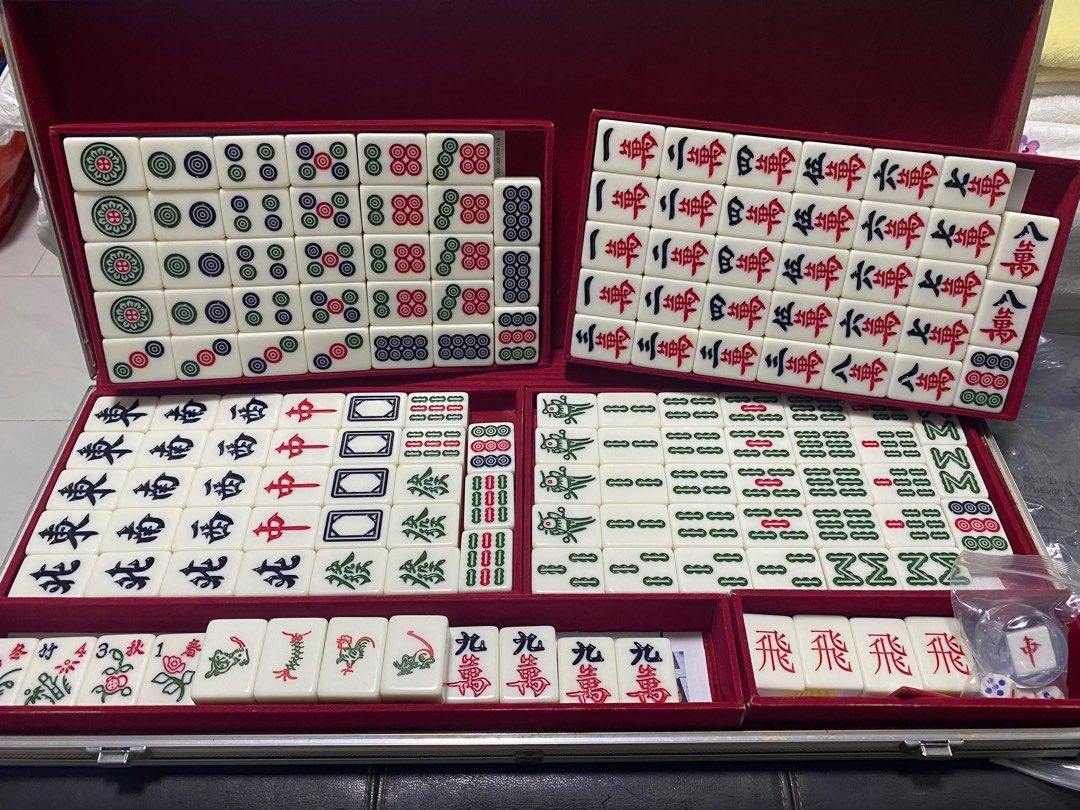 Big Mahjong Tile (As good as new) , Everything Else on Carousell
