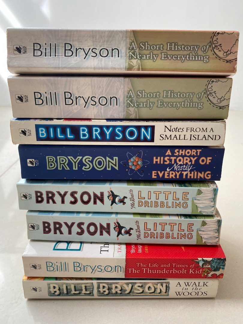 Bill Bryson Books, Hobbies & Toys, Books & Magazines, Fiction & Non ...