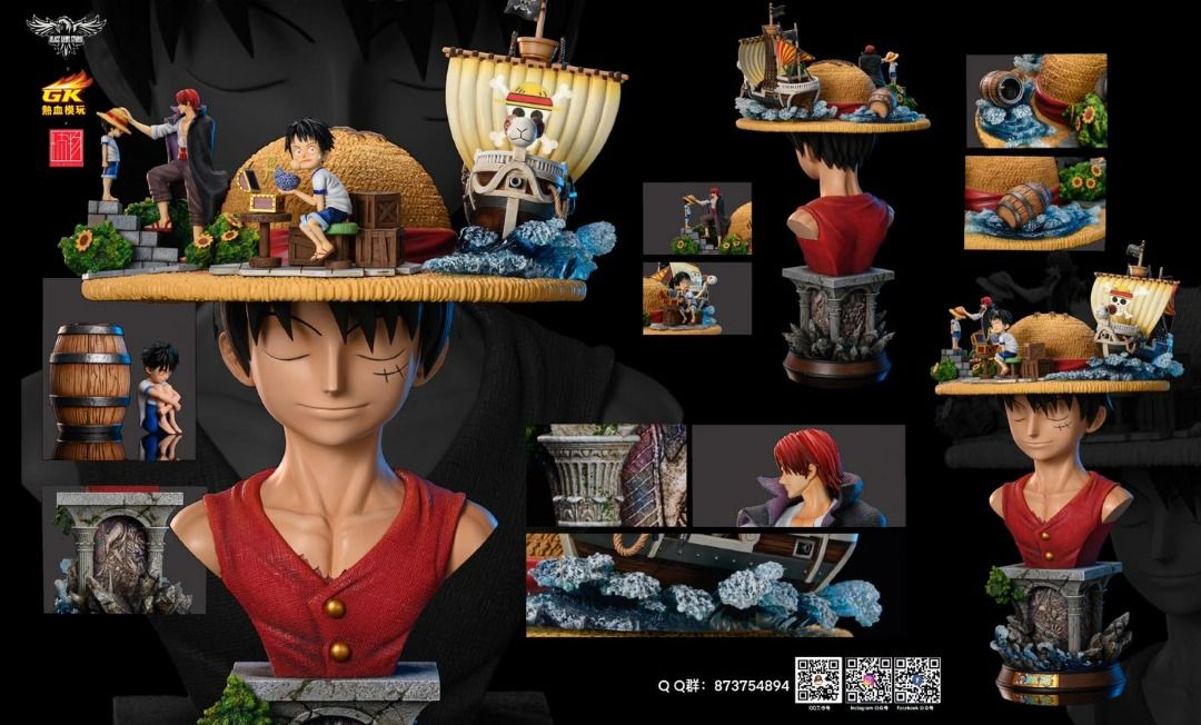 Black Hawk Studio - One Piece Memory Series 01 - Luffy Bust, Hobbies ...