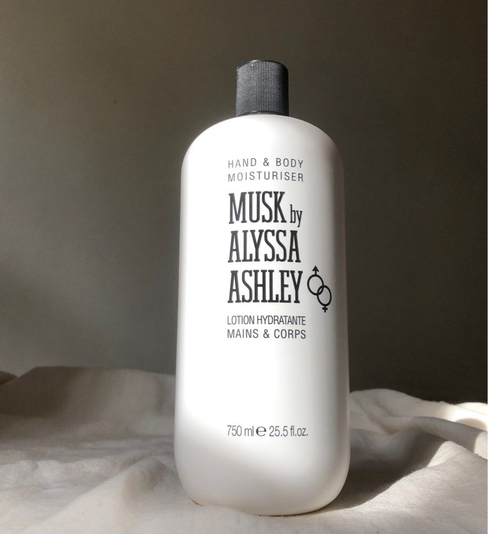 Black Musk by Alyssa Ashley Hand and Body Lotion 750ML & 500ML ORIGINAL ...