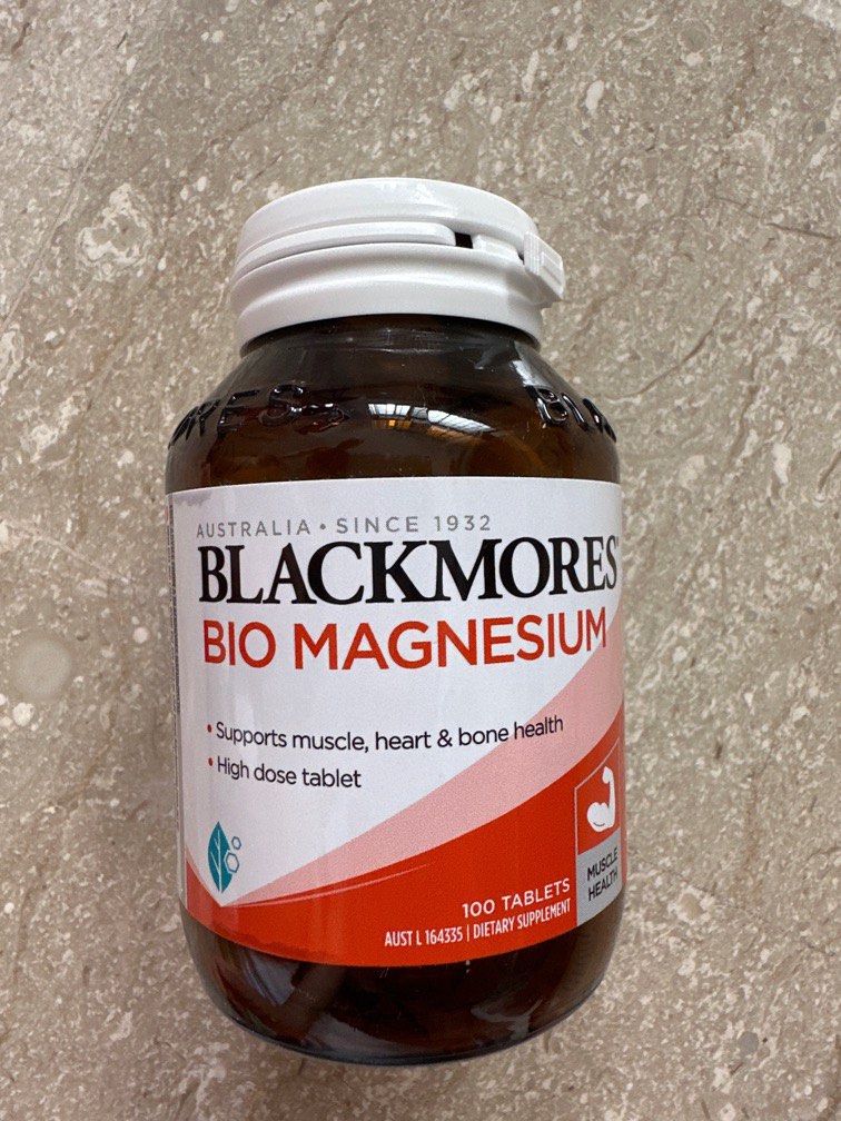 Blackmores Magnesium, Health & Nutrition, Health Supplements, Vitamins ...