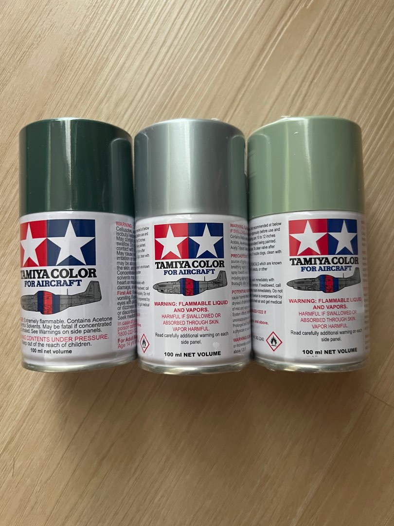 BN Tamiya Color Spray For Aircraft 100ML x 3, Hobbies & Toys ...