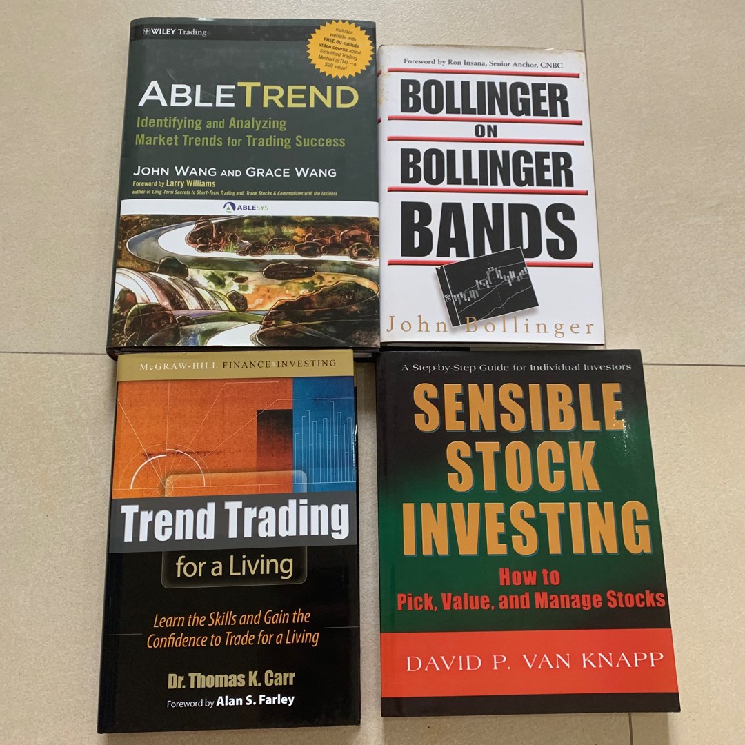 Books - Stock Investing, Bollinger Bands, Trend Trading, Analysing ...