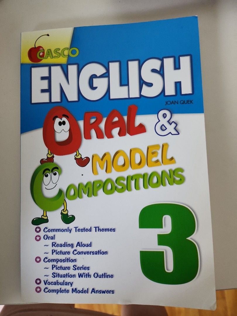 Brand New P3 English Oral and Model Compo Assessment Book, Hobbies ...