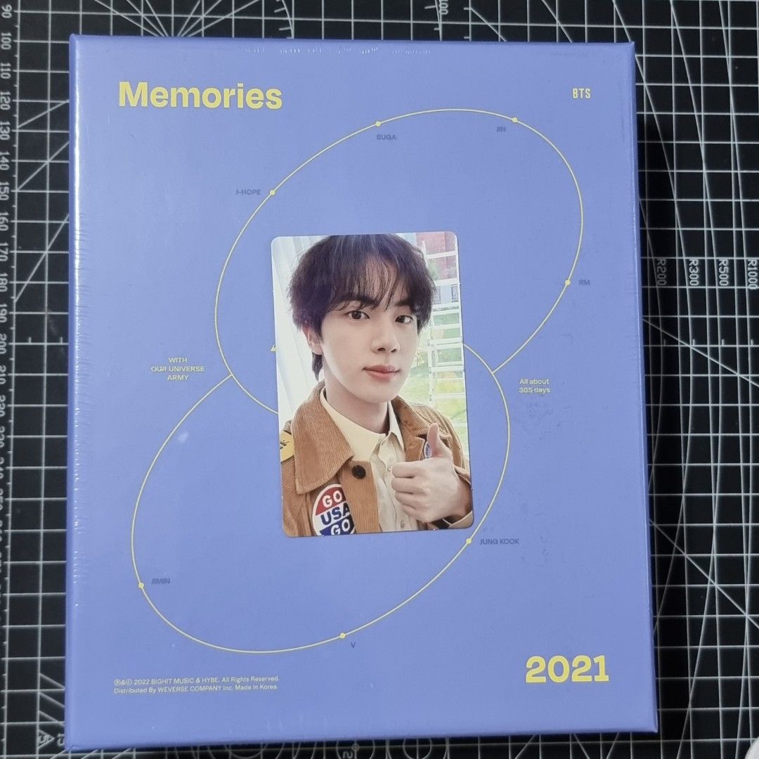 BTS Memories 2021 Bluray Complete Set Jin, Hobbies & Toys, Memorabilia & Collectibles, K-Wave on ...