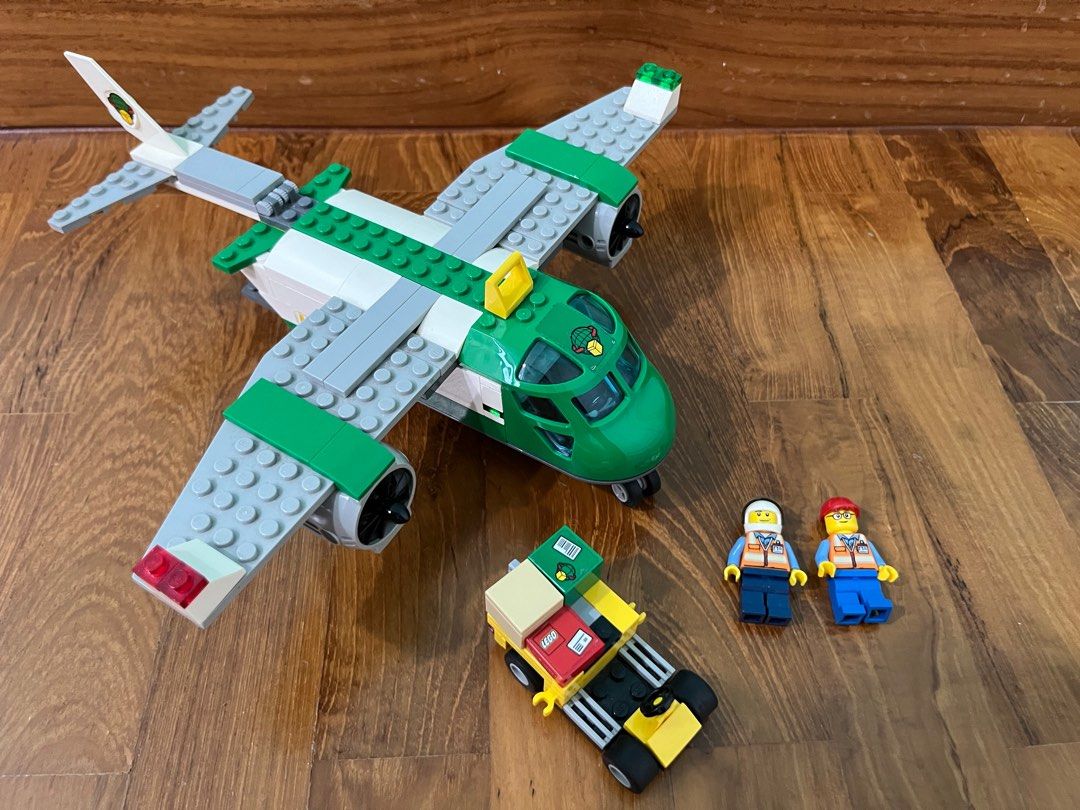 Built Lego cargo transport plane, Hobbies & Toys, Toys & Games on Carousell