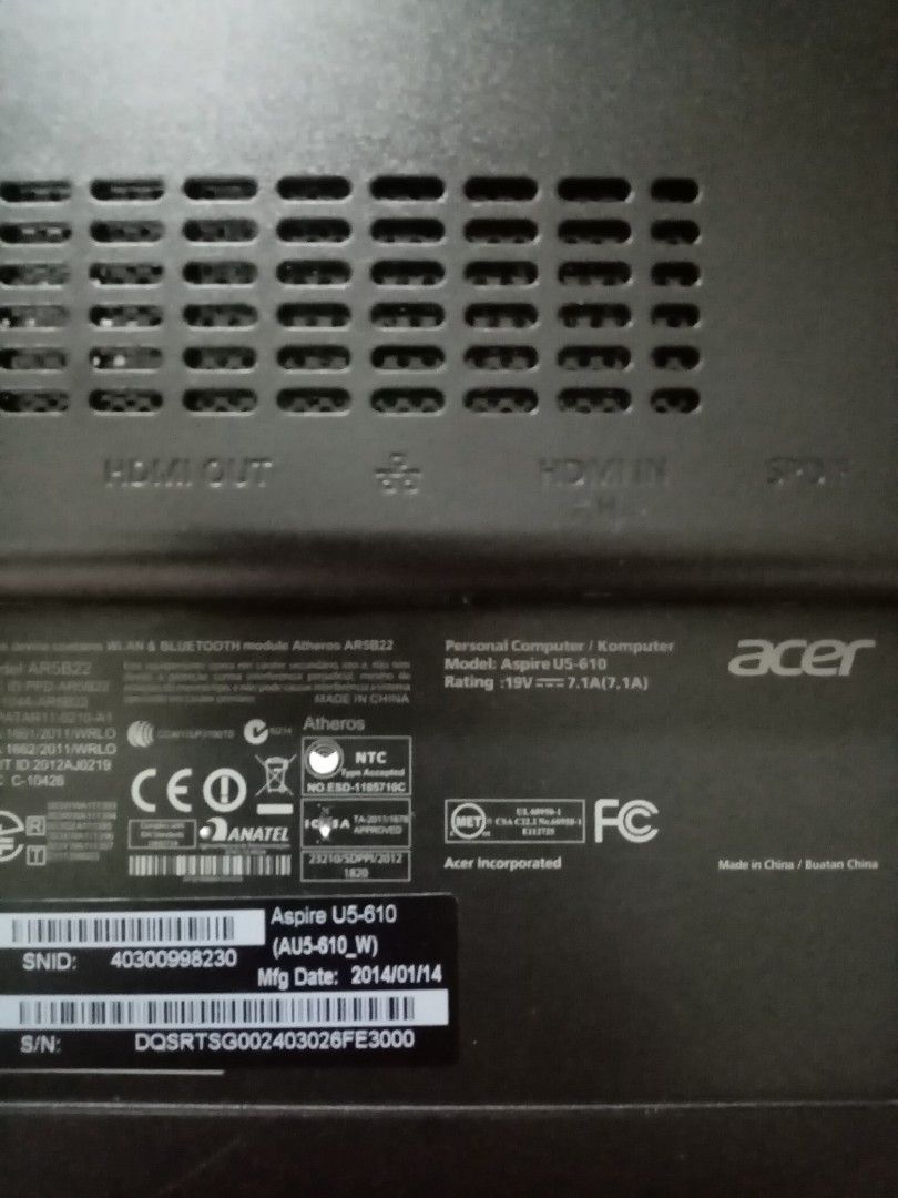 Built-in monitor into ACER Desktop, Computers & Tech, Desktops on Carousell