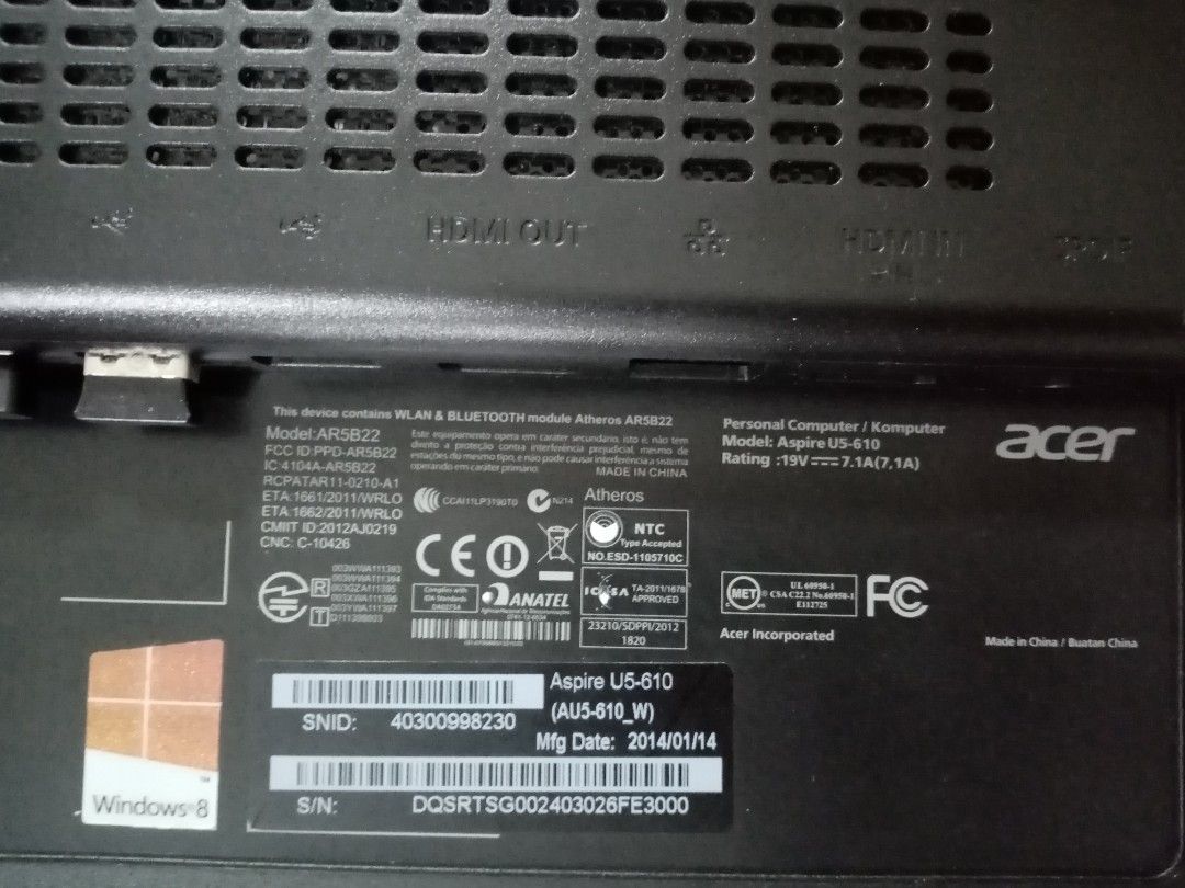 Built-in monitor into ACER Desktop, Computers & Tech, Desktops on Carousell