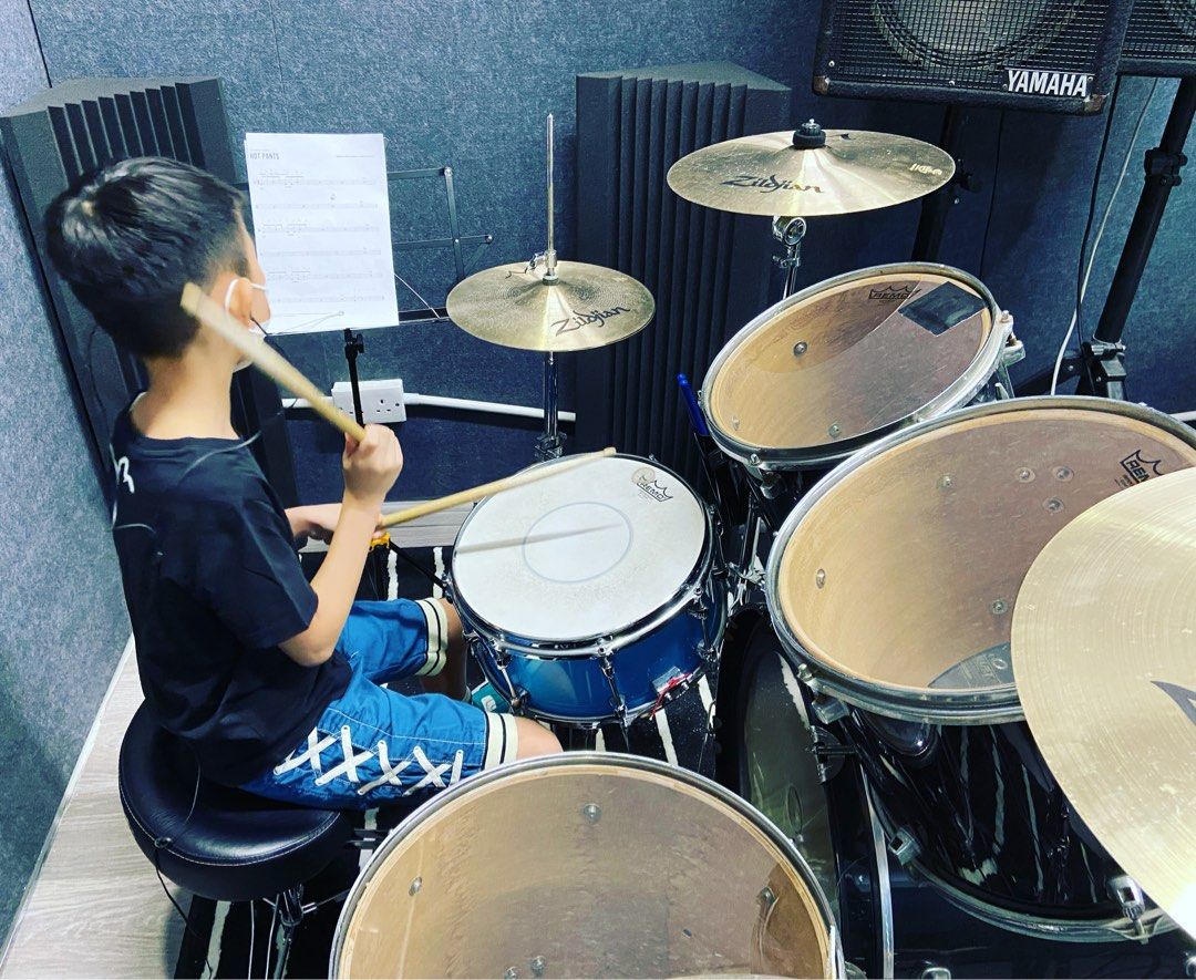 Bungee drum 屯門專業學鼓 導師專業 地點方便 時間彈性, 音響器材, 其他音響配件及設備 - Carousell