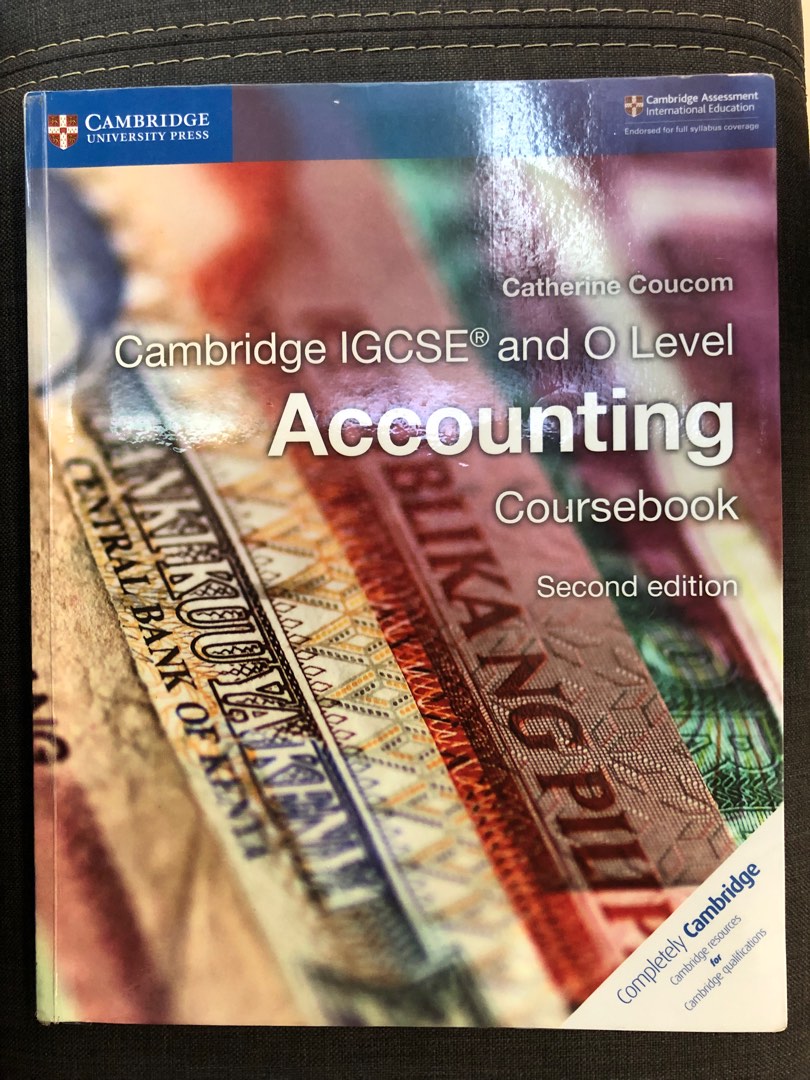Cambridge Igcse Accounting Coursebook Second Edition Hobbies And Toys Books And Magazines
