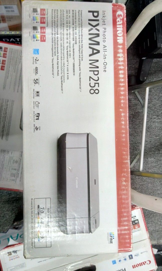 CANON PIXMA MP 258 INKJET PHOTO all in one printer, Computers & Tech ...