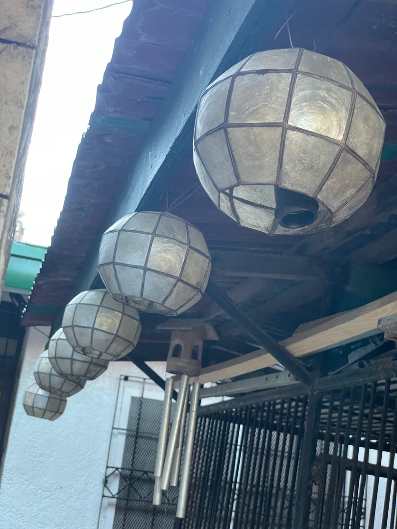 Capiz Lantern, Furniture & Home Living, Lighting & Fans, Lighting on ...