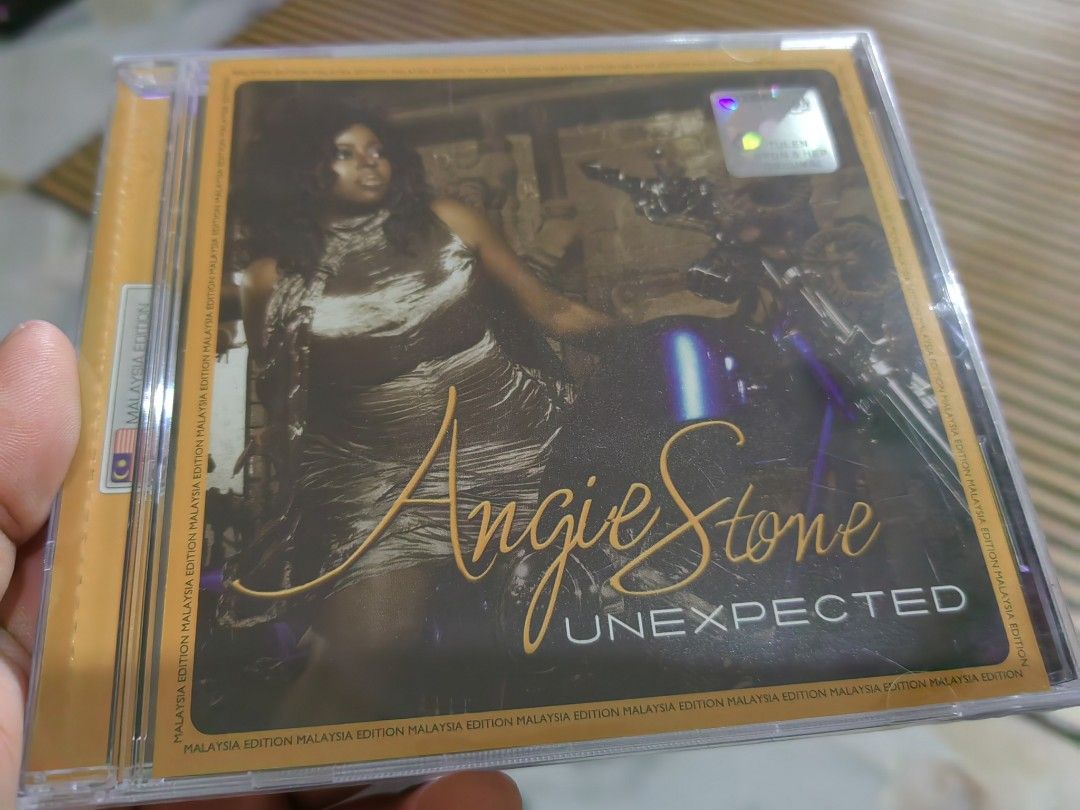CD angie stone unexpected, Hobbies & Toys, Music & Media, CDs & DVDs on ...