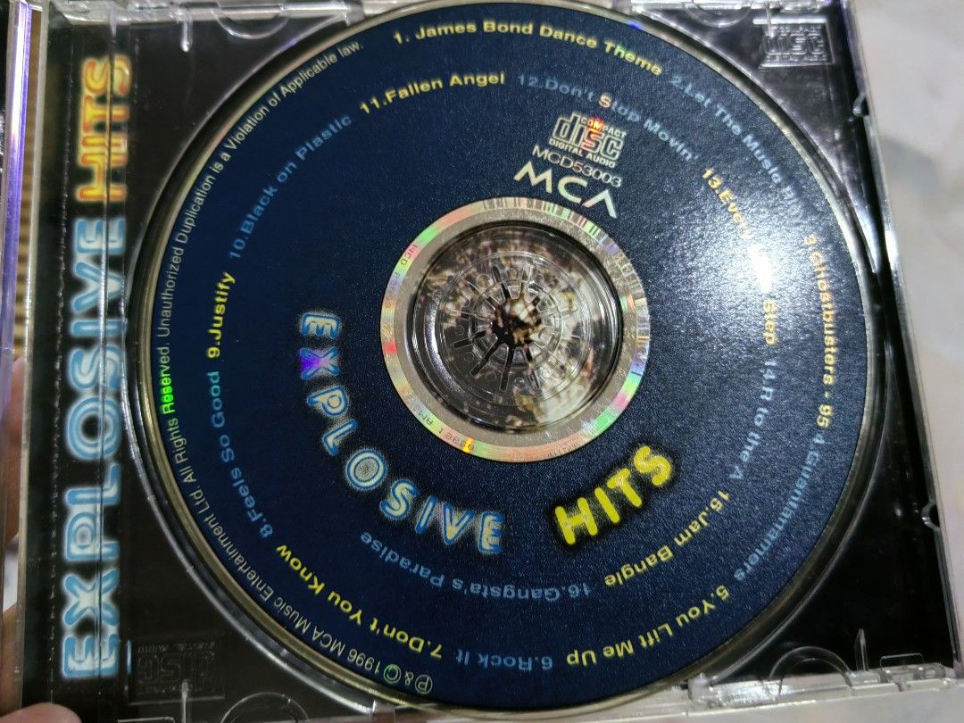 CD explosive hits compilation, Hobbies & Toys, Music & Media, CDs ...