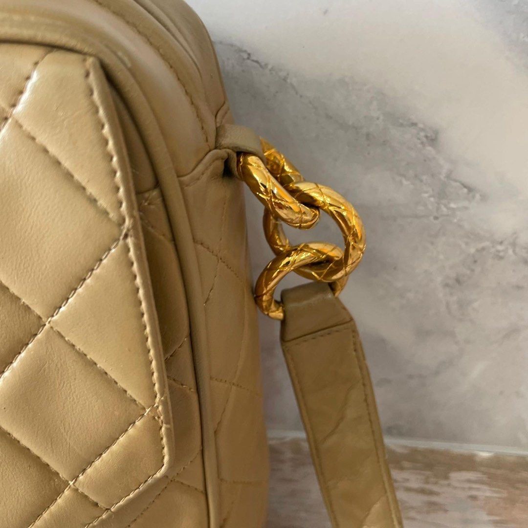 Chanel Gold Ball Crossbody Bag, Luxury, Bags & Wallets on Carousell