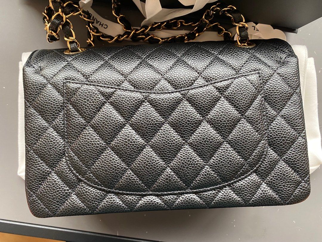 Chanel Small Caviar Classic Flap Bag, Luxury, Bags & Wallets on Carousell