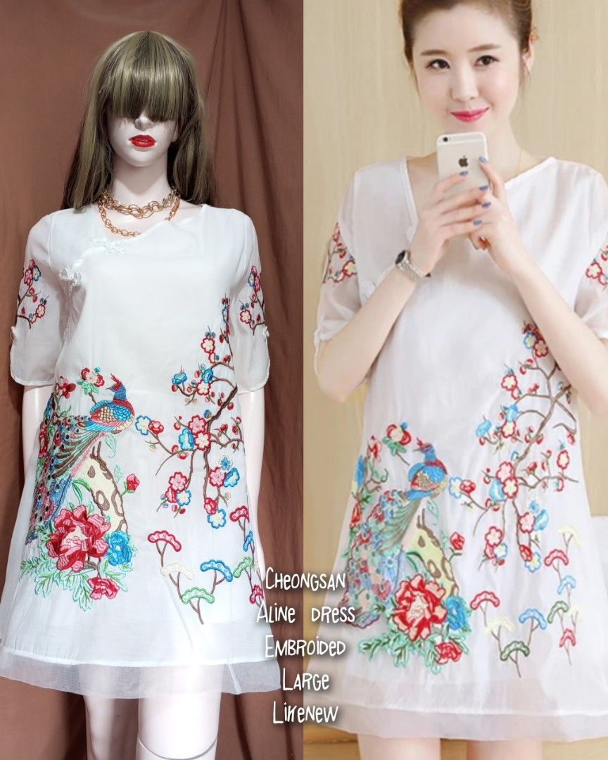 Cheongsan dress, Women's Fashion, Dresses & Sets, Dresses on Carousell