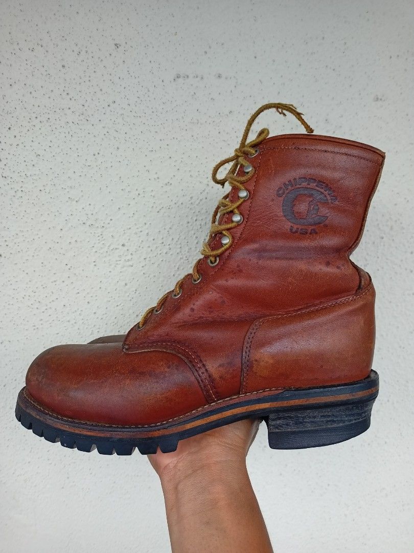 Chippewa Boots, Men's Fashion, Footwear, Boots on Carousell
