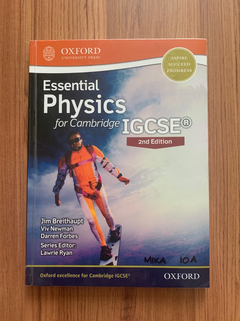 CIE IGCSE Essential Physics textbook, Hobbies & Toys, Books & Magazines ...